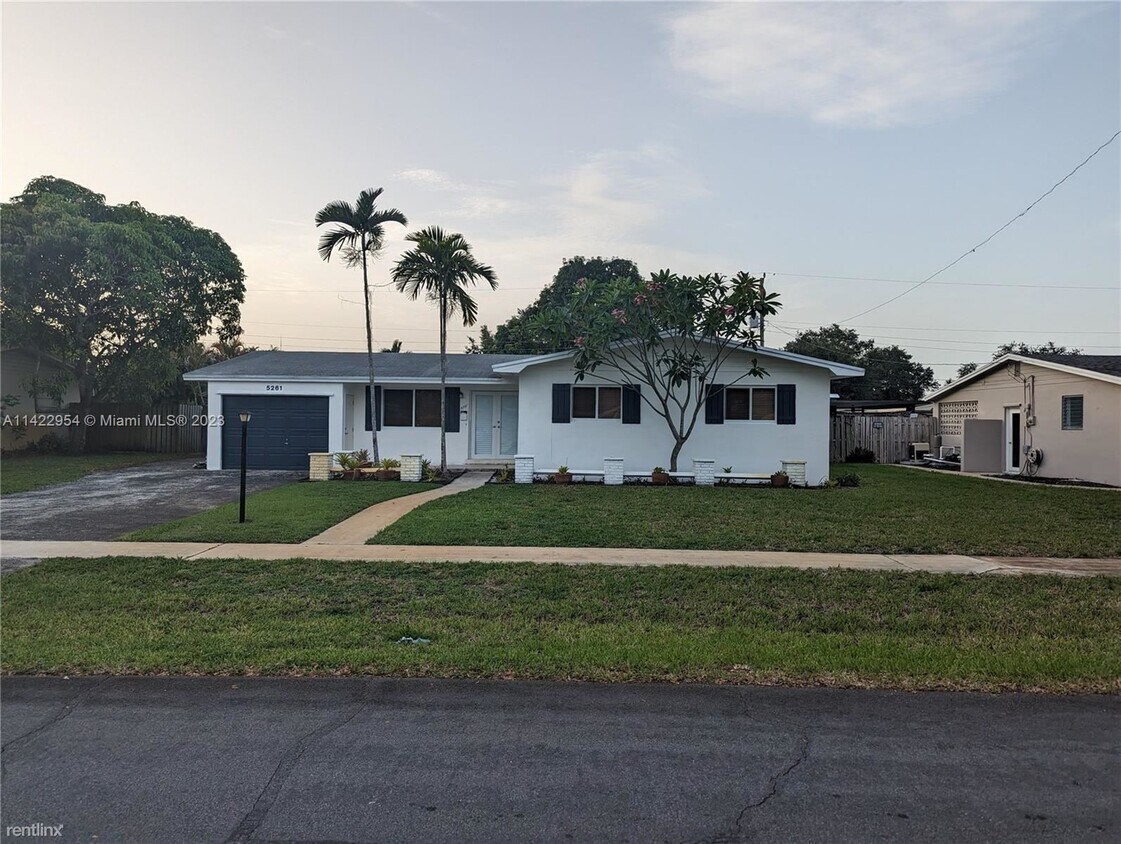 5261 SW 4th St, Plantation, FL 33317 - House Rental in Plantation, FL ...