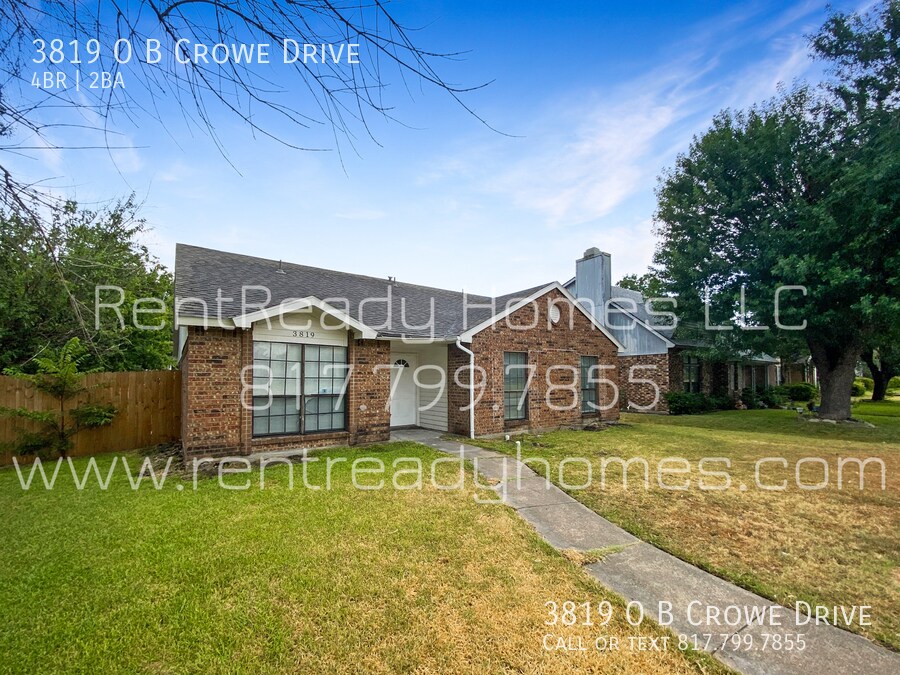 3819 O B Crowe Dr, Dallas, TX 75227 - House Rental in Dallas, TX ...
