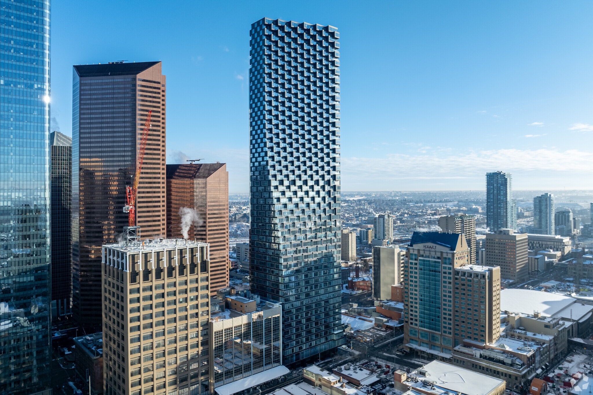 Calgary House in TELUS Sky Apartments - 655 Centre St S Calgary, AB ...