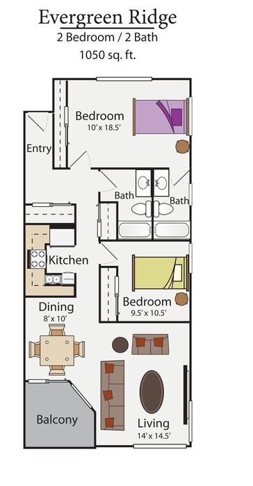 Evergreen Ridge Apartments Apartments - San Bruno, CA | Apartments.com
