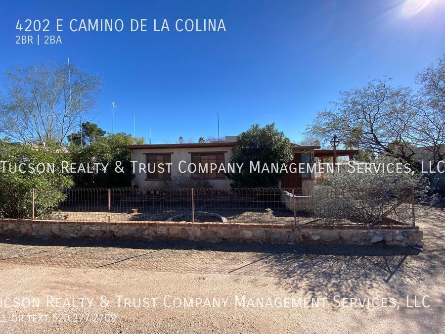 4202 E Camino de la Colina, Tucson, AZ 85711 - House Rental in Tucson ...