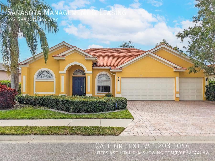 692 Shadow Bay Way, Osprey, FL 34229 - House Rental in Osprey, FL ...