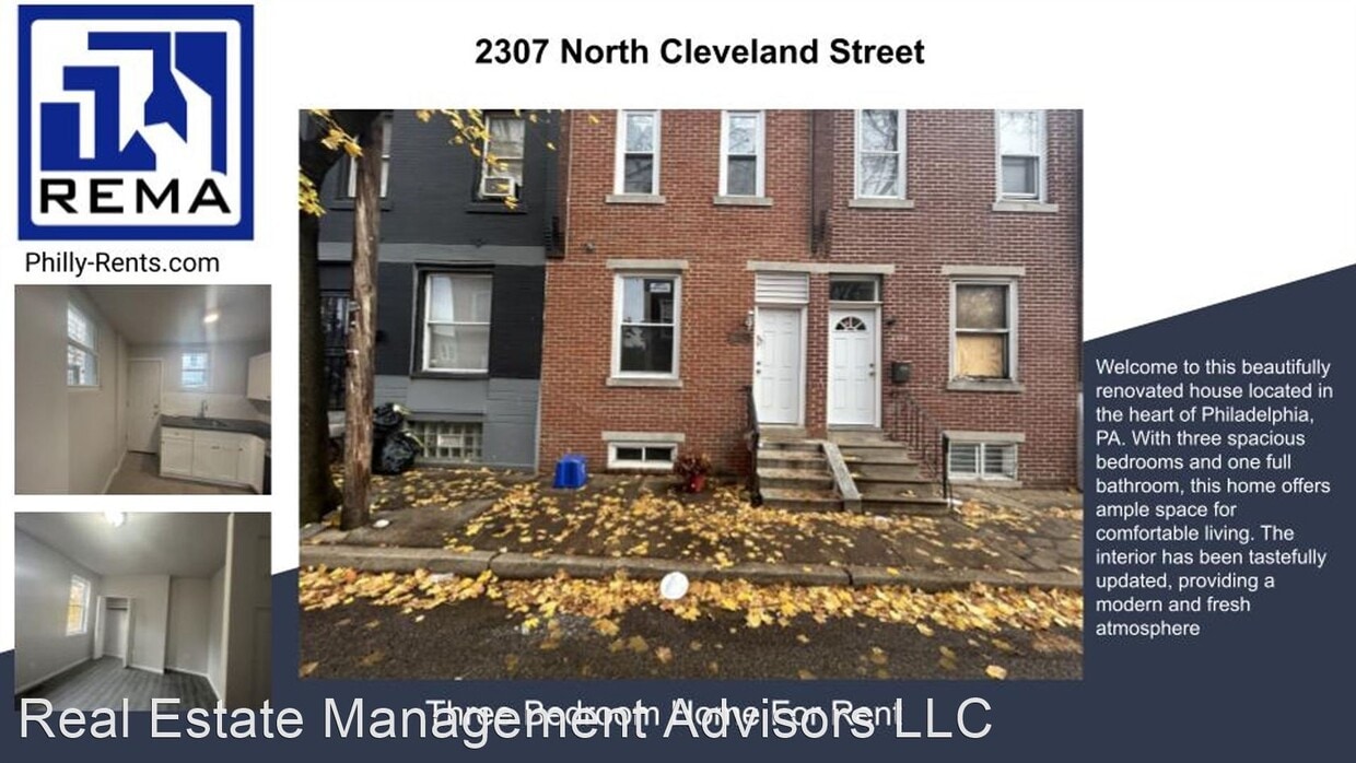 2307 N Cleveland St, Philadelphia, PA 19132 - House Rental in ...