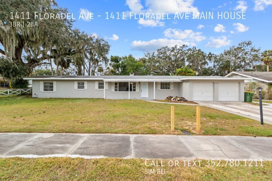 1411 Floradel Ave Unit 1411 Floradel Ave MAIN HOUSE, Leesburg, FL 34748 ...