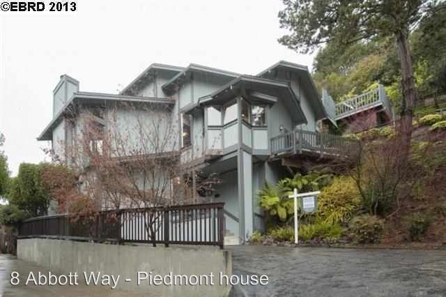 8 Abbott Way, Piedmont, CA 94618 - House Rental in Piedmont, CA ...