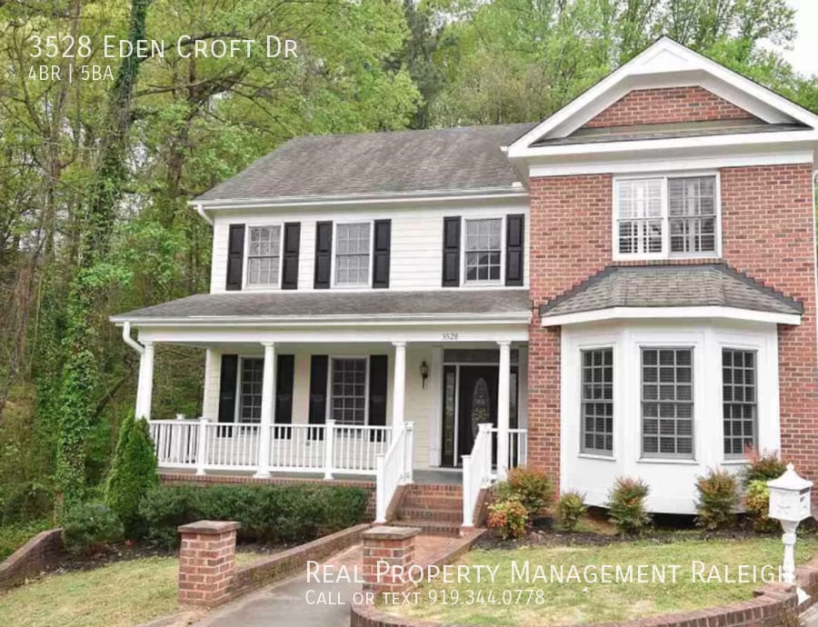 3528 Eden Croft Dr, Raleigh, NC 27612 - House Rental in Raleigh, NC ...
