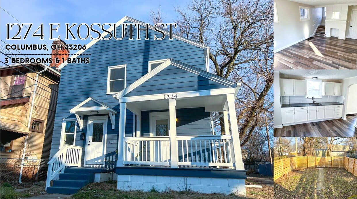1274 E Kossuth St, Columbus, OH 43206 - House Rental in Columbus, OH ...