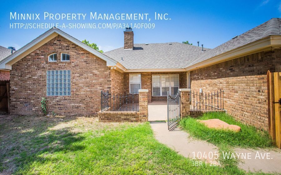 10405 Wayne Ave Lubbock Tx 79424 House Rental In Lubbock Tx