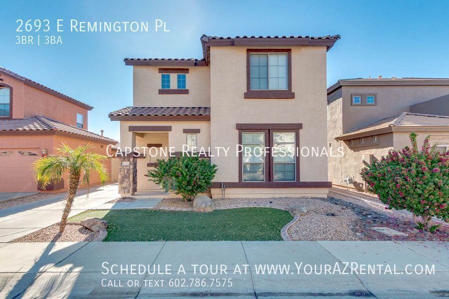 2693 E Remington Pl, Chandler, AZ 85286 - House Rental in Chandler, AZ ...