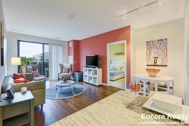 Powder House Square Apartments for Rent with a Living Room - Somerville ...