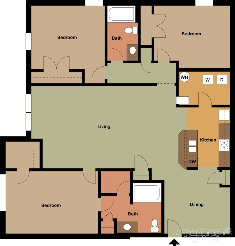 Keystone At Walkertown Landing - 5400 Walkertown Landing Cir Walkertown ...