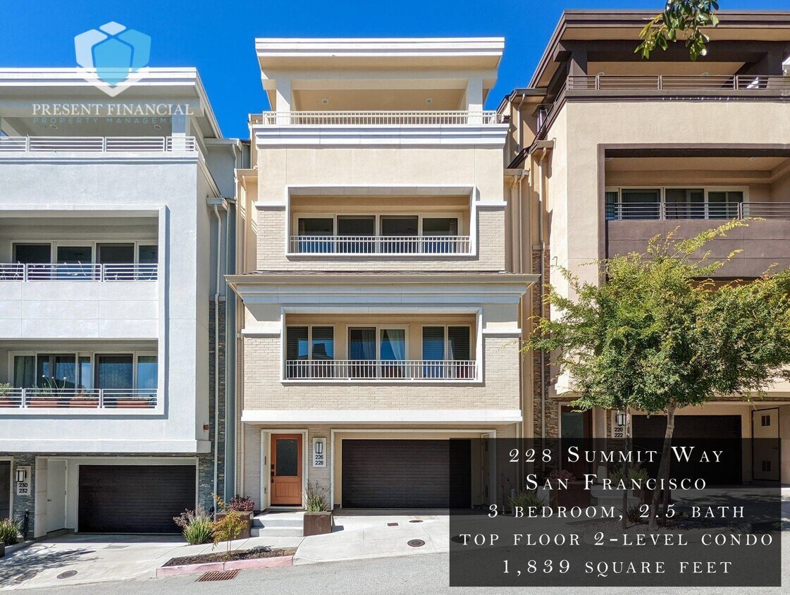 228 Summit Way, San Francisco, CA 94132 - House Rental in San Francisco ...