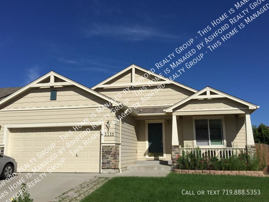 3339 Castellon Dr, Colorado Springs, CO 80916 - House Rental in ...