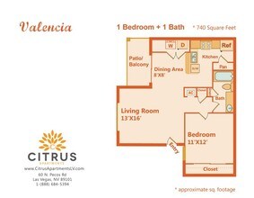 Citrus Apartments Rentals - Las Vegas, NV | Apartments.com