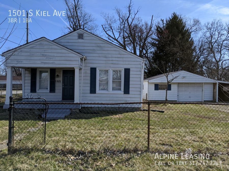 1501 S Kiel Ave, Indianapolis, IN 46241 - House Rental in Indianapolis ...