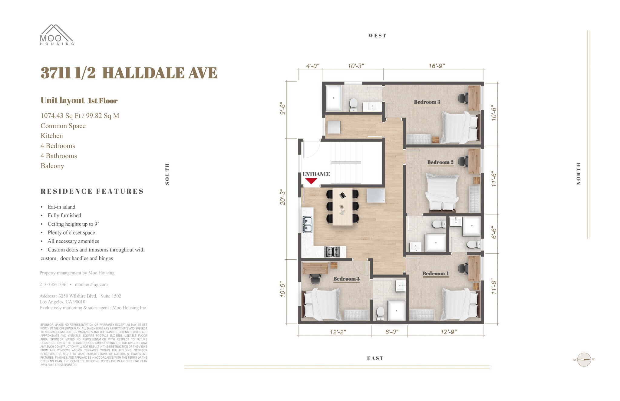3711 Halldale Ave, Los Angeles, CA 90018 - 3711 Halldale Ave Los ...