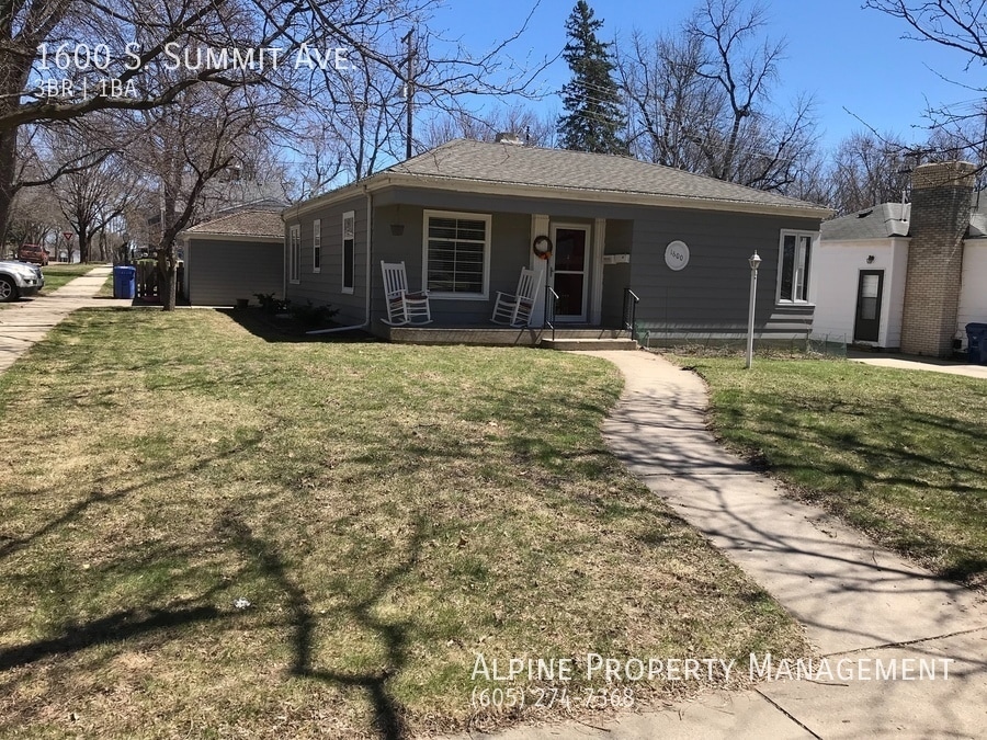 1600 S Summit Ave, Sioux Falls, SD 57105 - House Rental in Sioux Falls ...