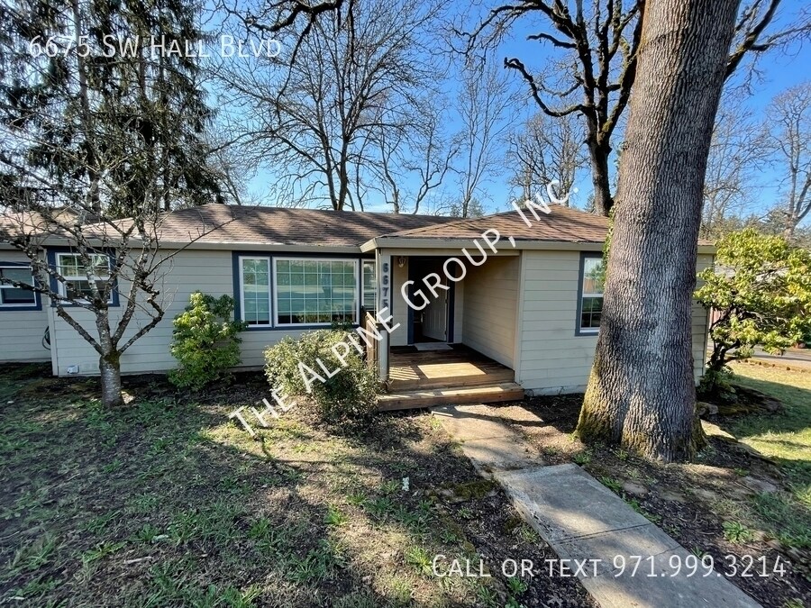 6675 SW Hall Blvd, Beaverton, OR 97008 - House Rental in Beaverton, OR ...