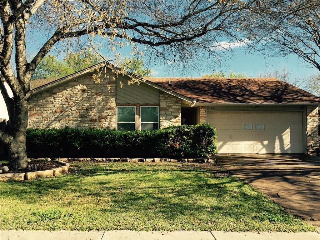 1316 Hogan Ln, Round Rock, TX 78664 - House Rental in Round Rock, TX ...