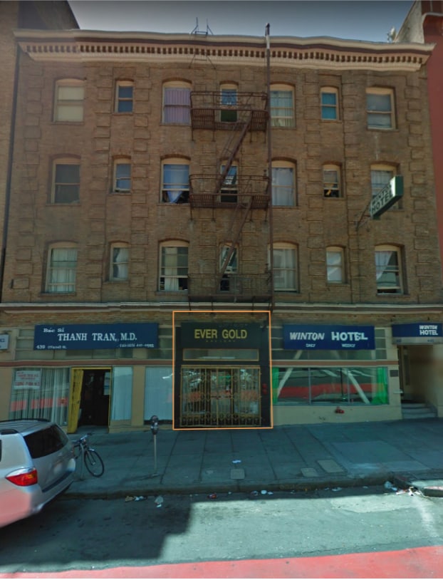 The Winton Hotel - 439-445 O'Farrell St San Francisco, CA 94102 ...