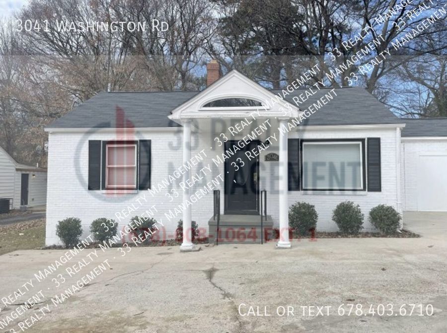 3041 Washington Rd, East Point, GA 30344 - House Rental in East Point ...