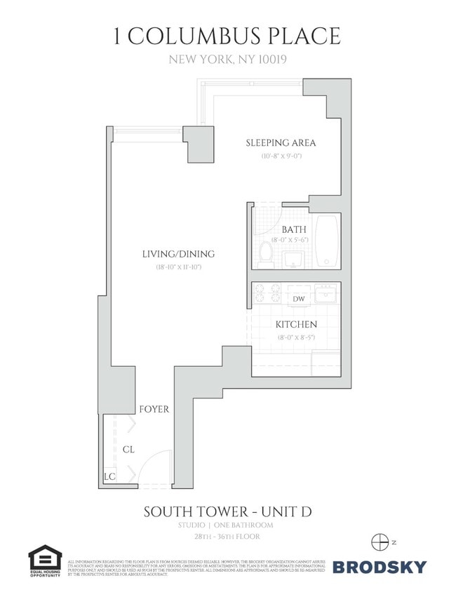 One Columbus Place Rentals - New York, NY | Apartments.com