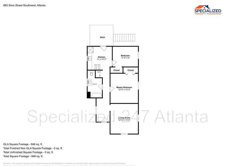 883 Sims St SW, Atlanta, GA 30310 - House Rental in Atlanta, GA ...