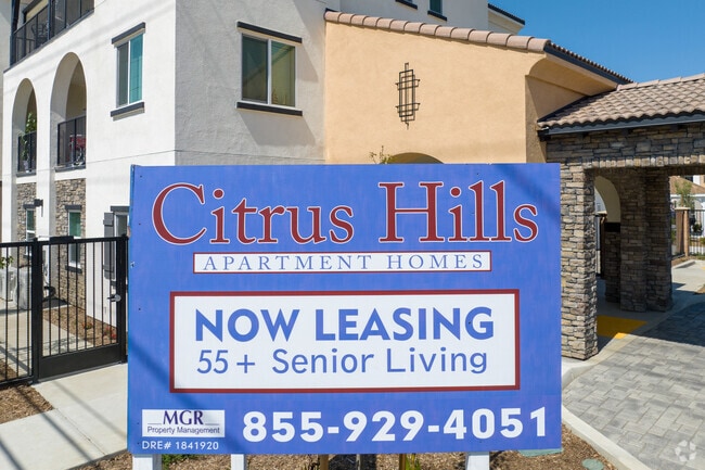 Citrus Hills 55+ Community - 7199 Citrus Ave Fontana, CA - Apartments ...