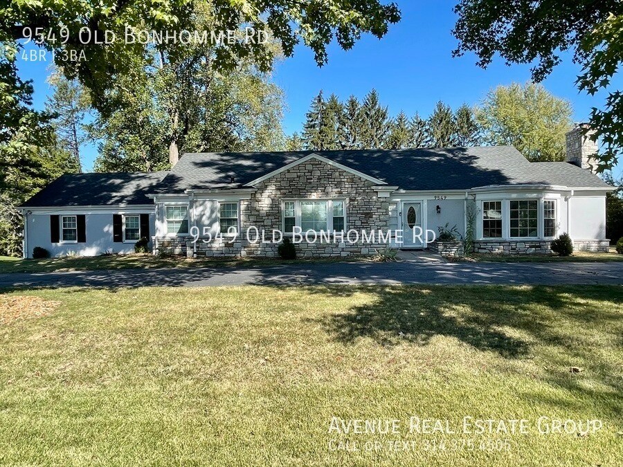 9549 Old Bonhomme Rd, Olivette, MO 63132 - House Rental in Olivette, MO ...