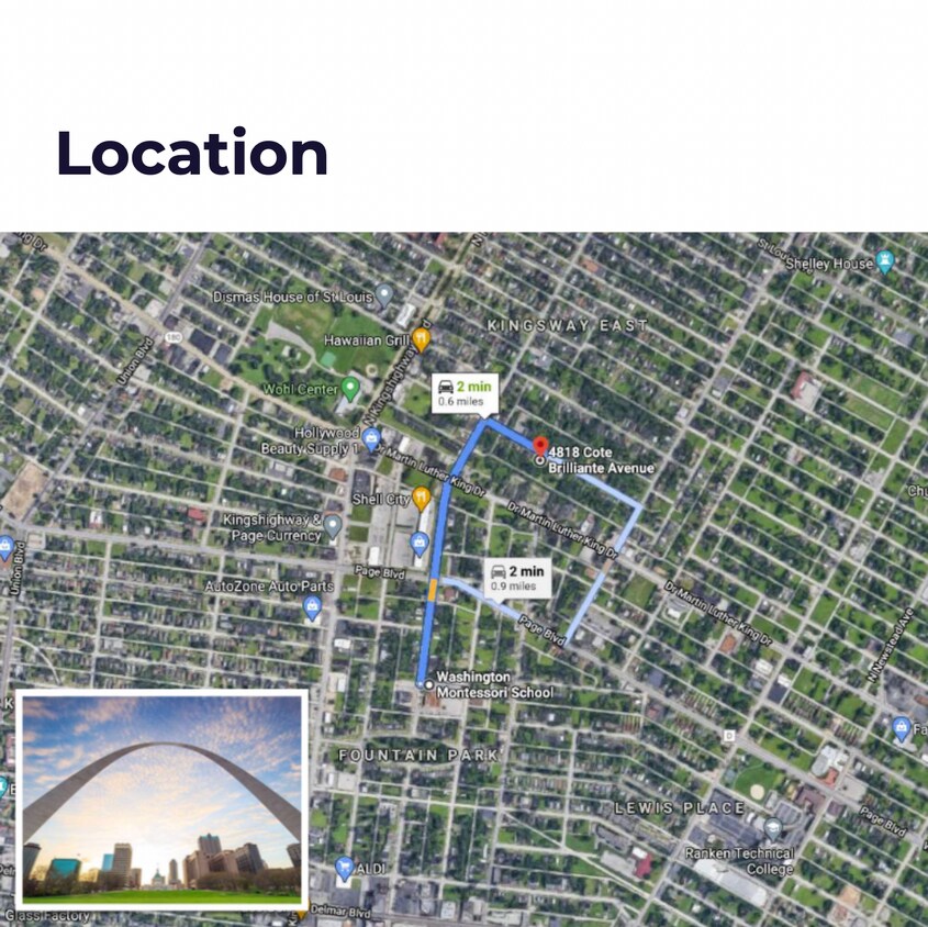 4818 Cote Brilliante Ave, Saint Louis, MO 63113 - House Rental in Saint ...