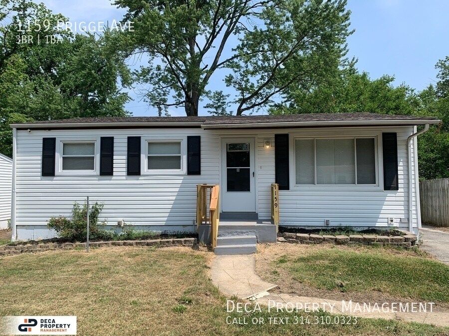 1159 Prigge Ave, St. Louis, MO 63138 - House Rental in St. Louis, MO ...