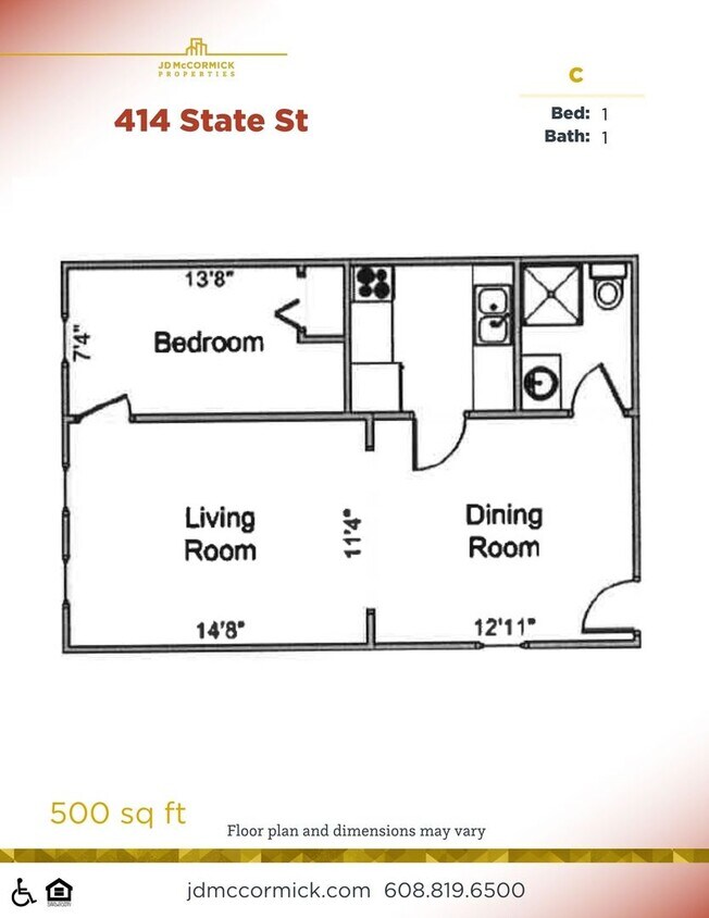 414 State St Unit 414-C, Madison, WI 53703 - Room for Rent in Madison ...