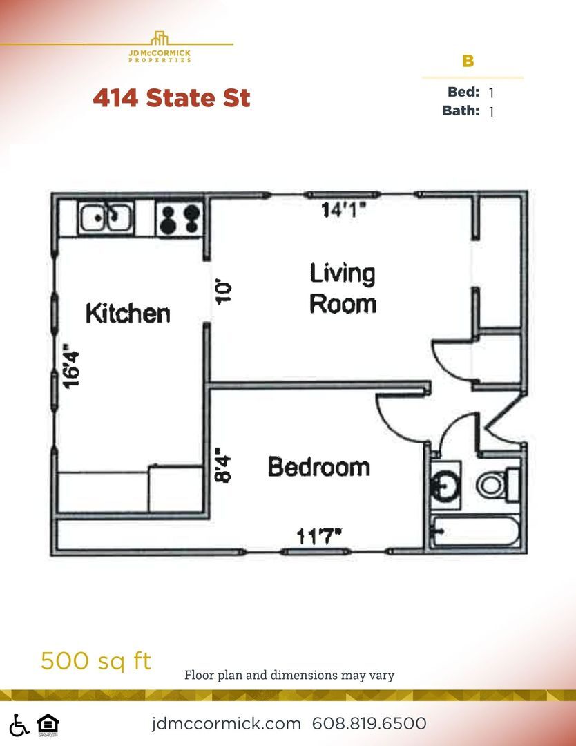 414 State St Unit 414-B, Madison, WI 53703 - Room for Rent in Madison ...