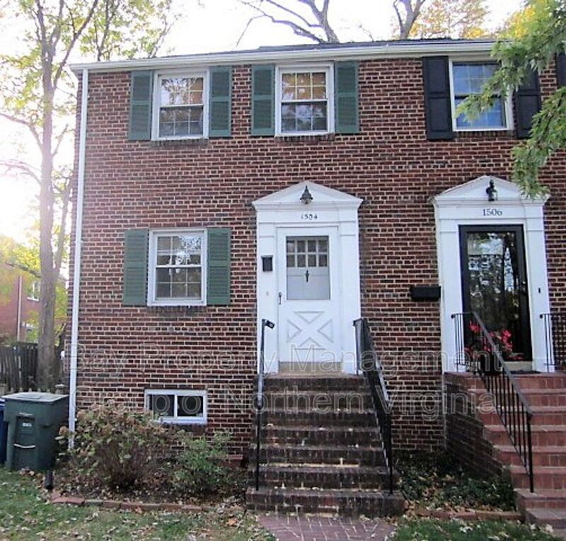 1504 Wayne St, Alexandria, VA 22301 - Townhome Rentals in Alexandria VA ...