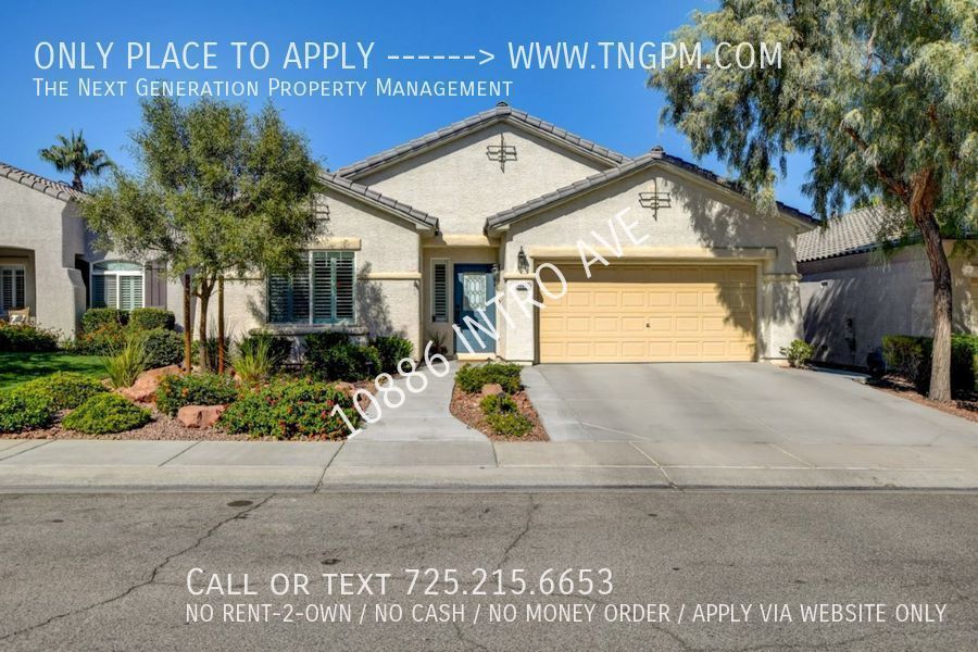 10886 Intro Ave, Las Vegas, NV 89135 - House Rental in Las Vegas, NV ...