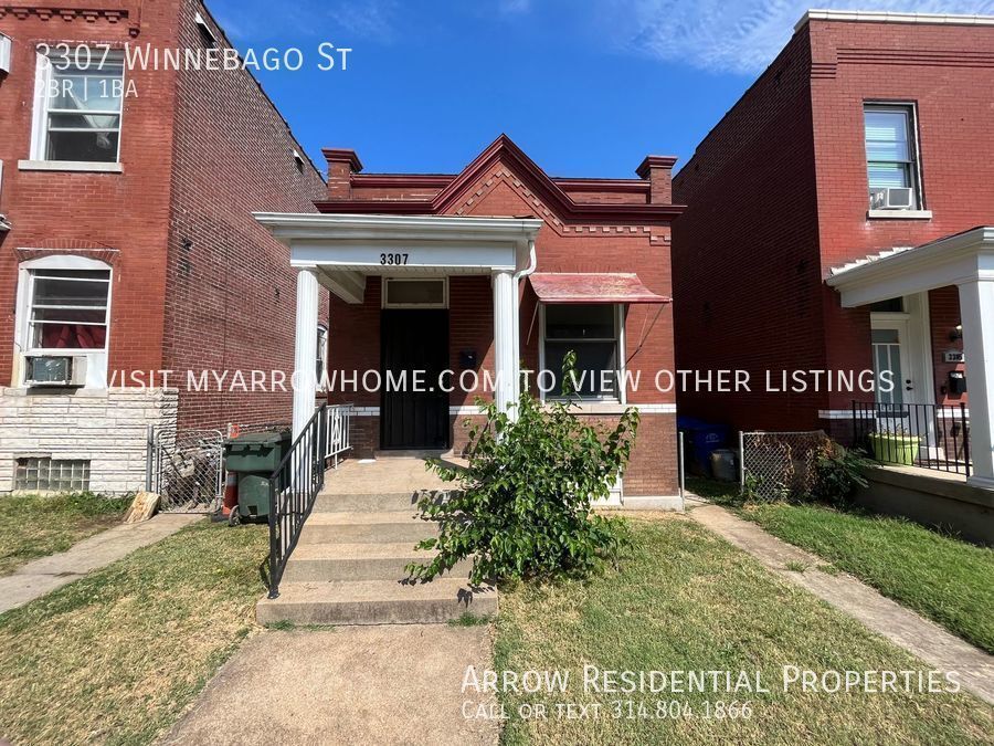 3307 Winnebago St, St. Louis, MO 63118 - House Rental in St. Louis, MO ...