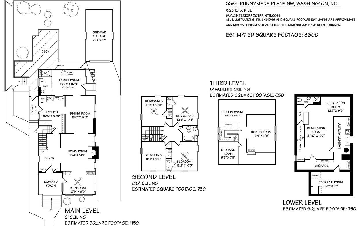 3365 Runnymede Place Northwest, Washington, DC 20015 - House Rental in ...