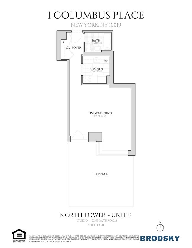 One Columbus Place Rentals - New York, NY | Apartments.com