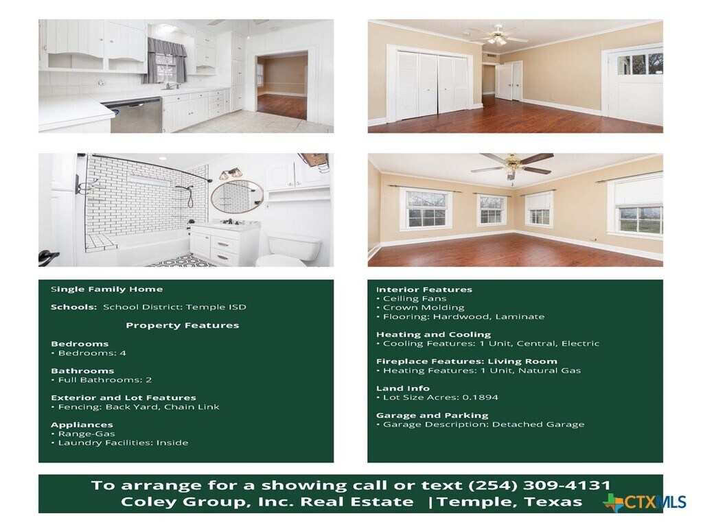 1206 N 5Th St, Temple, TX 76501 - House Rental in Temple, TX ...