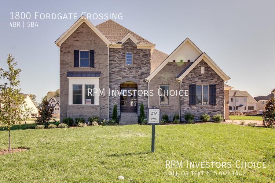 1800 Fordgate Crossing, Brentwood, TN 37027 - House Rental in Brentwood ...