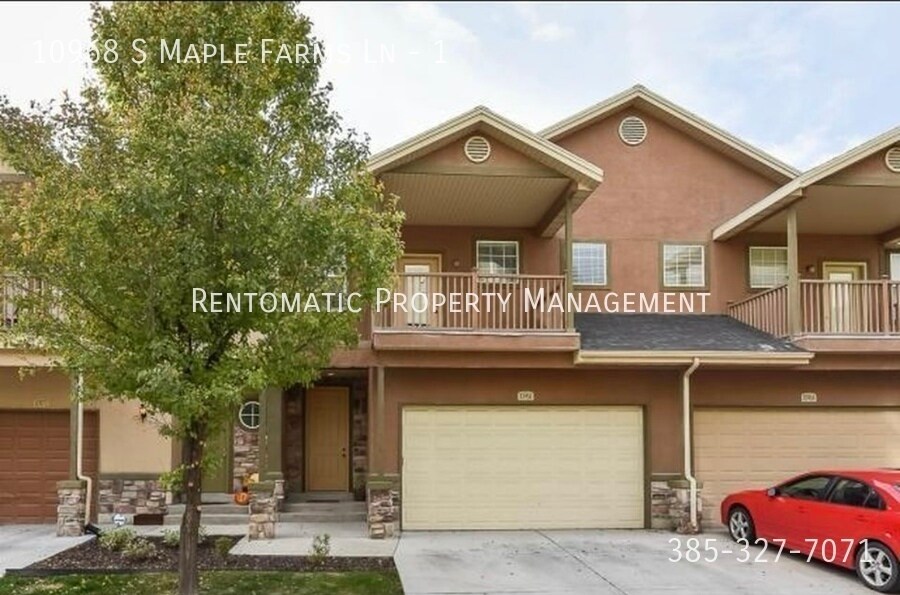 10968 Maple Farms Ln, South Jordan, UT 84095 - Townhome Rentals in ...