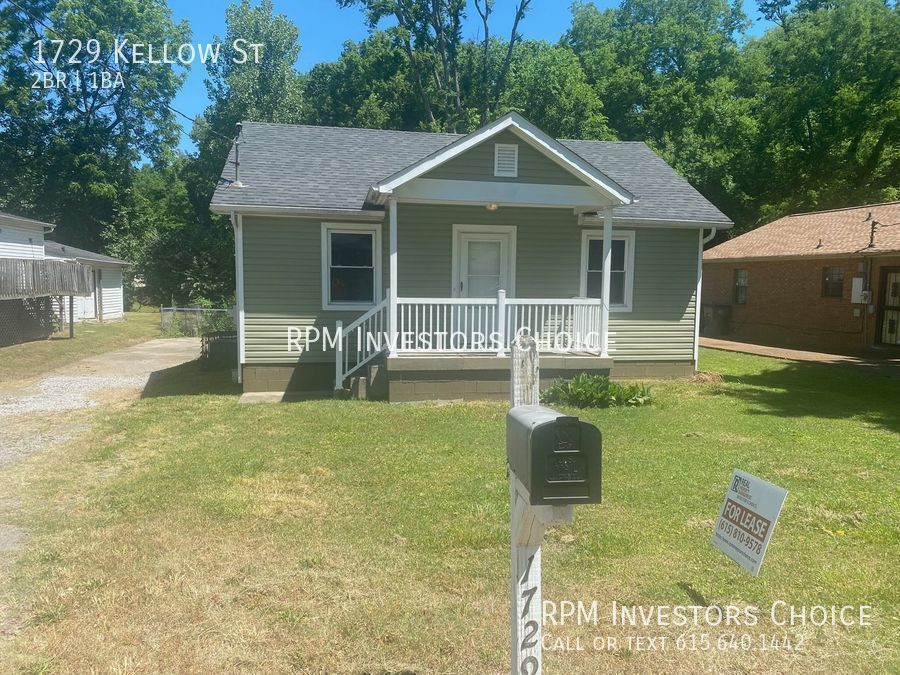 1729 Kellow St, Nashville, TN 37208 - House Rental in Nashville, TN ...