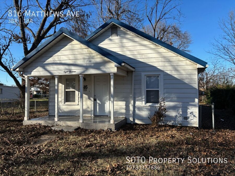 816 Matthews Ave, Sikeston, MO 63801 - House Rental in Sikeston, MO ...