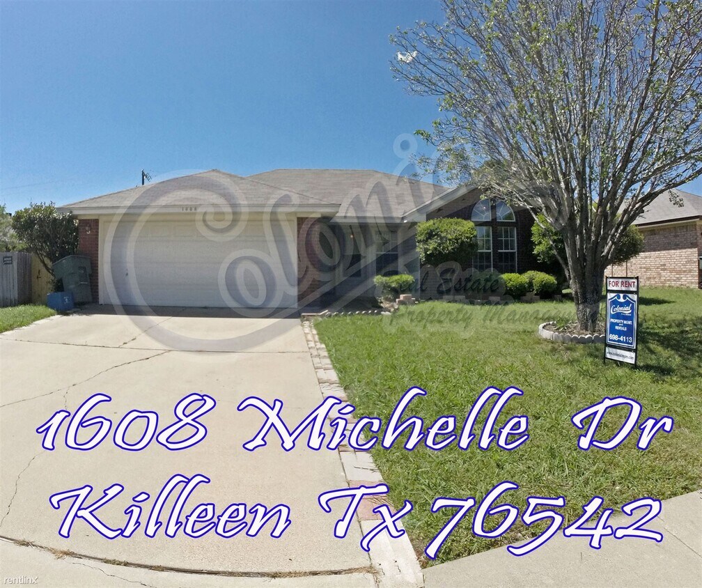 1608 Michele Dr, Killeen, TX 76542 - House Rental in Killeen, TX ...