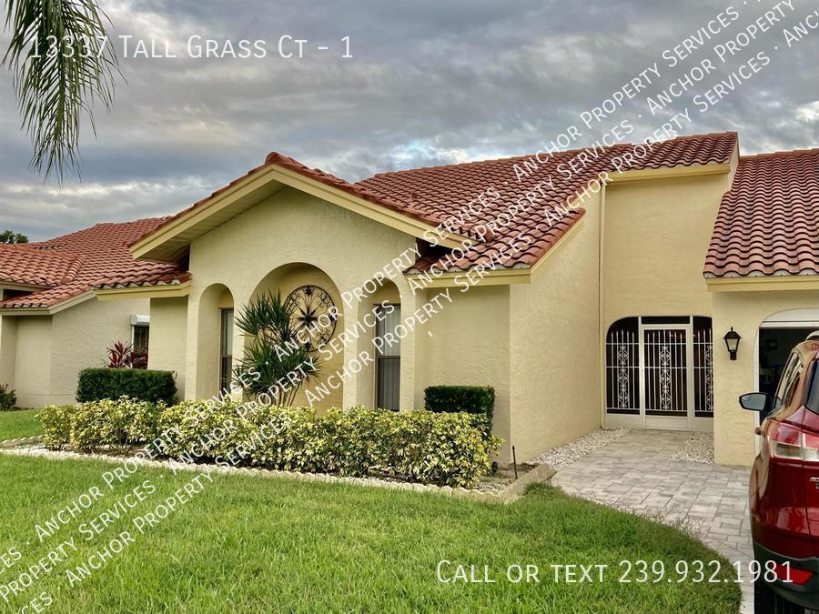 13337 Tall Grass Ct, Fort Myers, FL 33912 - Townhome Rentals in Fort ...