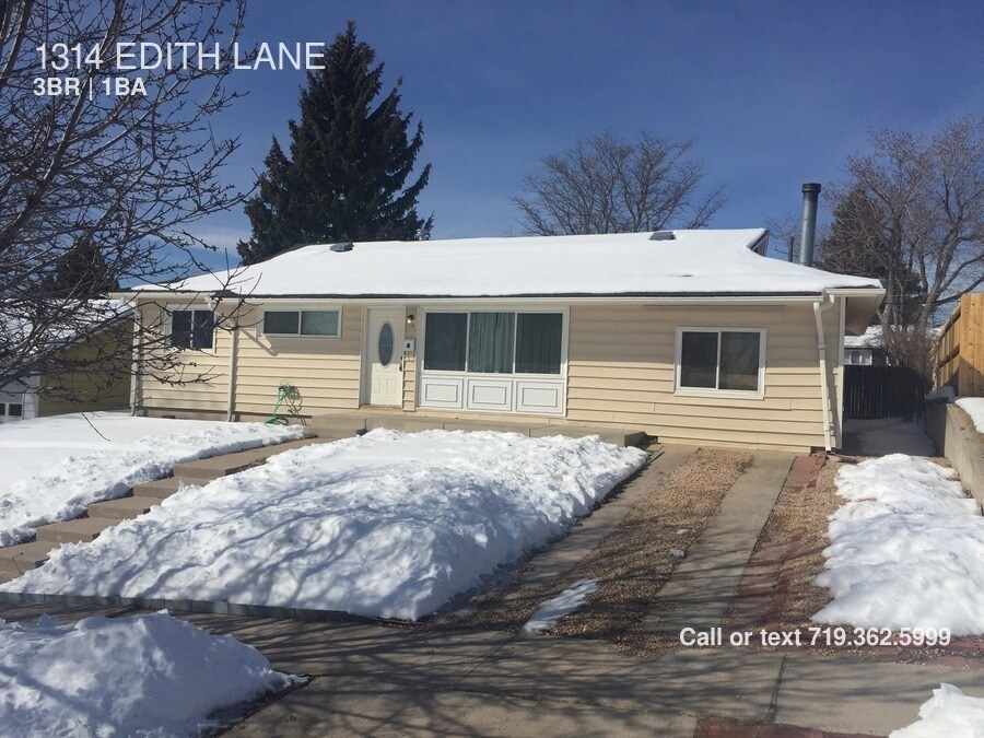 1314 Edith Ln, Colorado Springs, CO 80909 - House Rental in Colorado ...