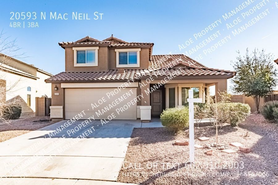 20593 N Mac Neil St, Maricopa, AZ 85138 - House Rental in Maricopa, AZ ...