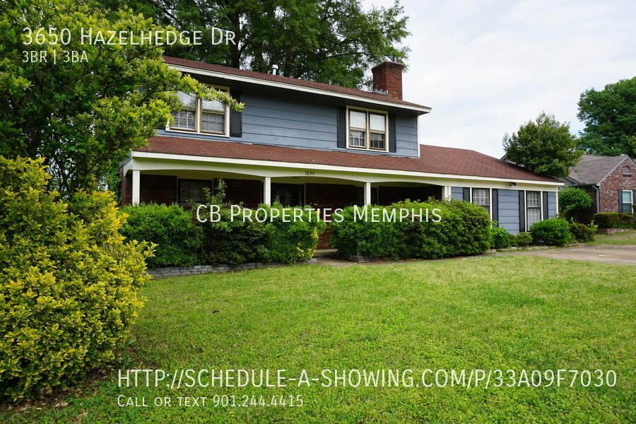 3650 Hazelhedge Dr, Memphis, TN 38116 - House Rental in Memphis, TN ...