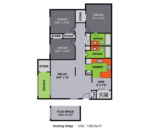 Hunting Ridge Apartments Rentals - Raleigh, NC | Apartments.com
