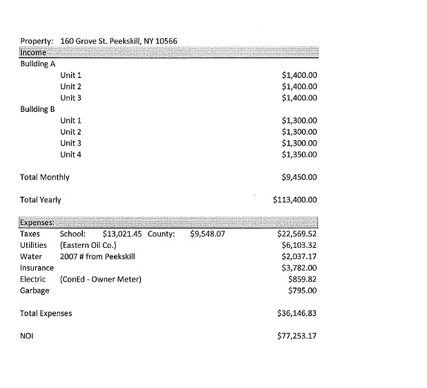 160 Grove St, Peekskill, NY 10566 - 160 Grove St Peekskill, NY 10566 ...